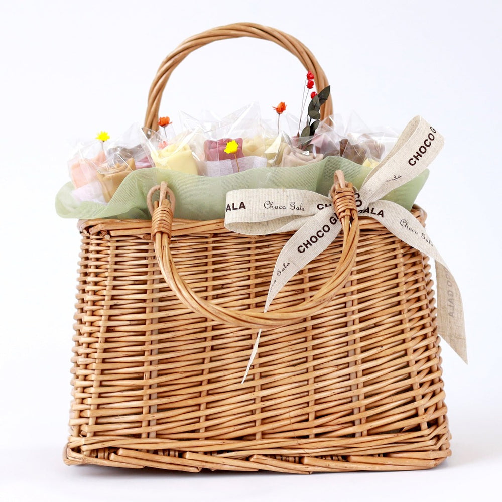 Gala Day Bag - Chocolate Rose Bouquet Flower Gift Baskets by Choco Gala